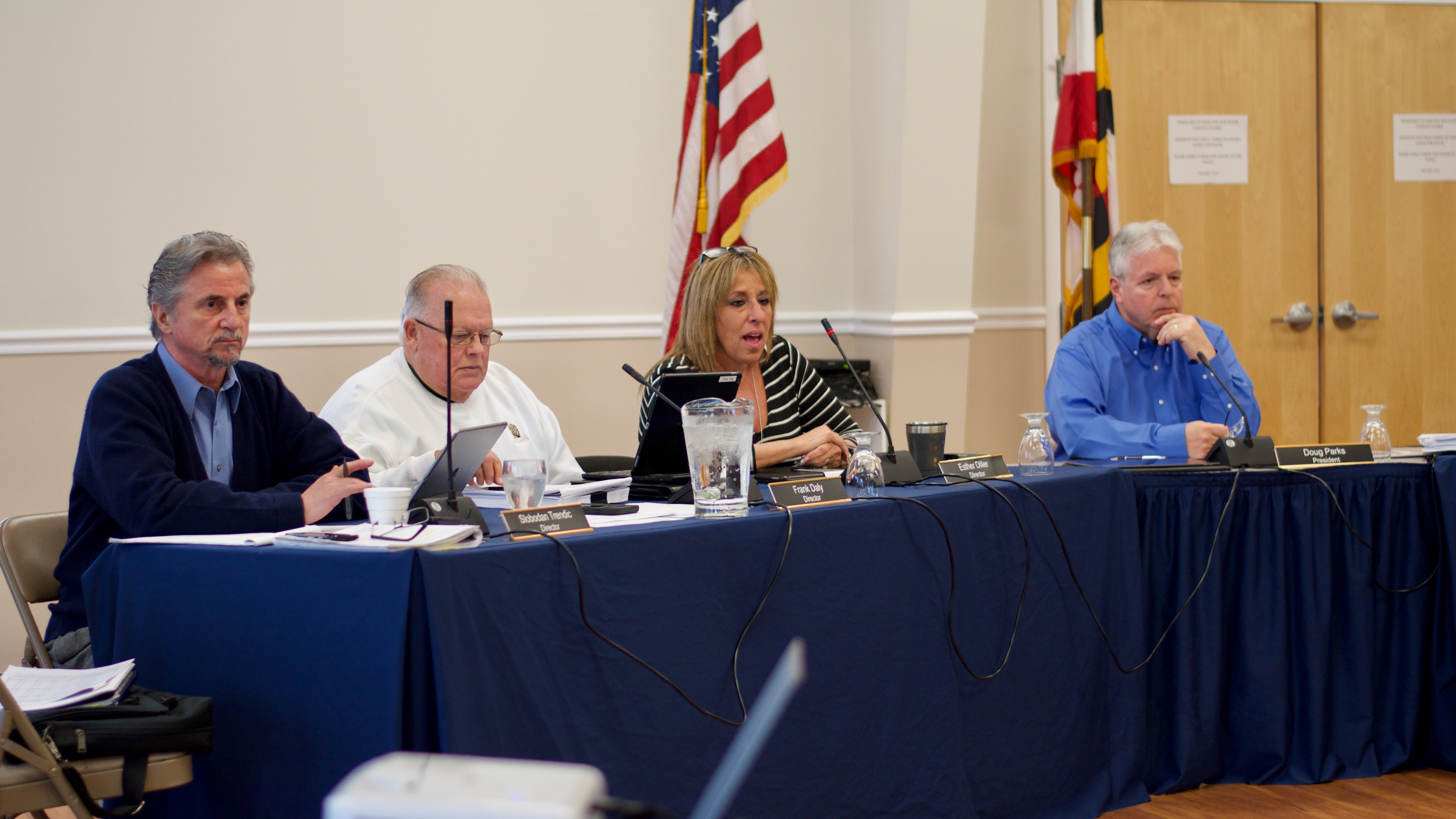 Ocean Pines Board Tables Gm Executive Search Motion Worcester County