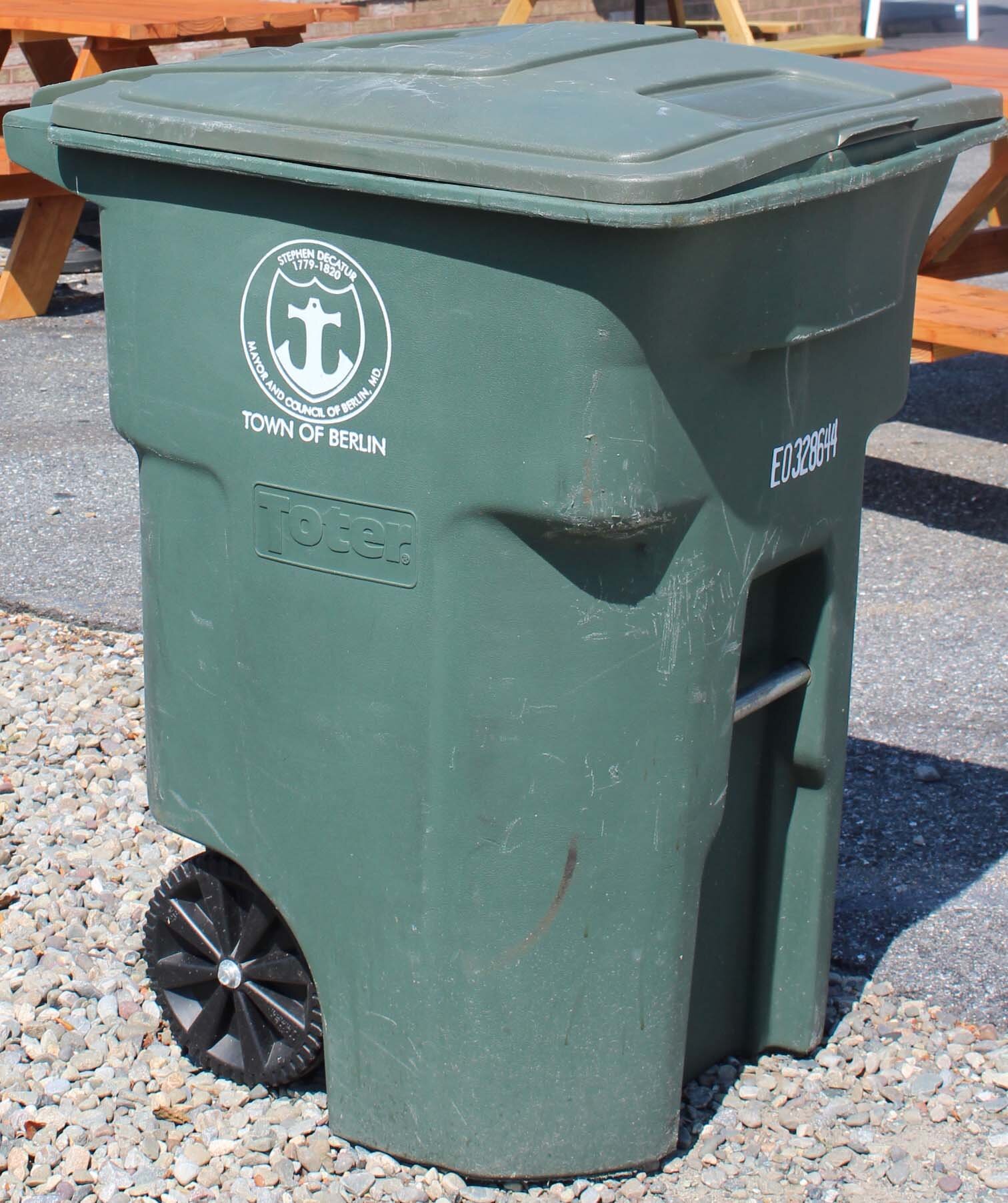 •trash cans - Berlin, Ocean Pines News Worcester County Bayside Gazette