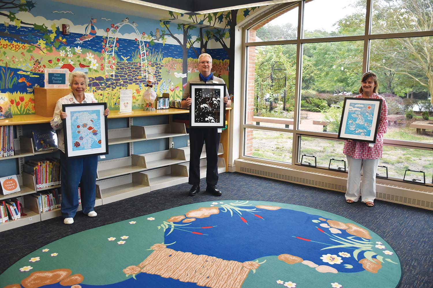 Doellgast family donates artwork to Pines Library- Worcester County ...