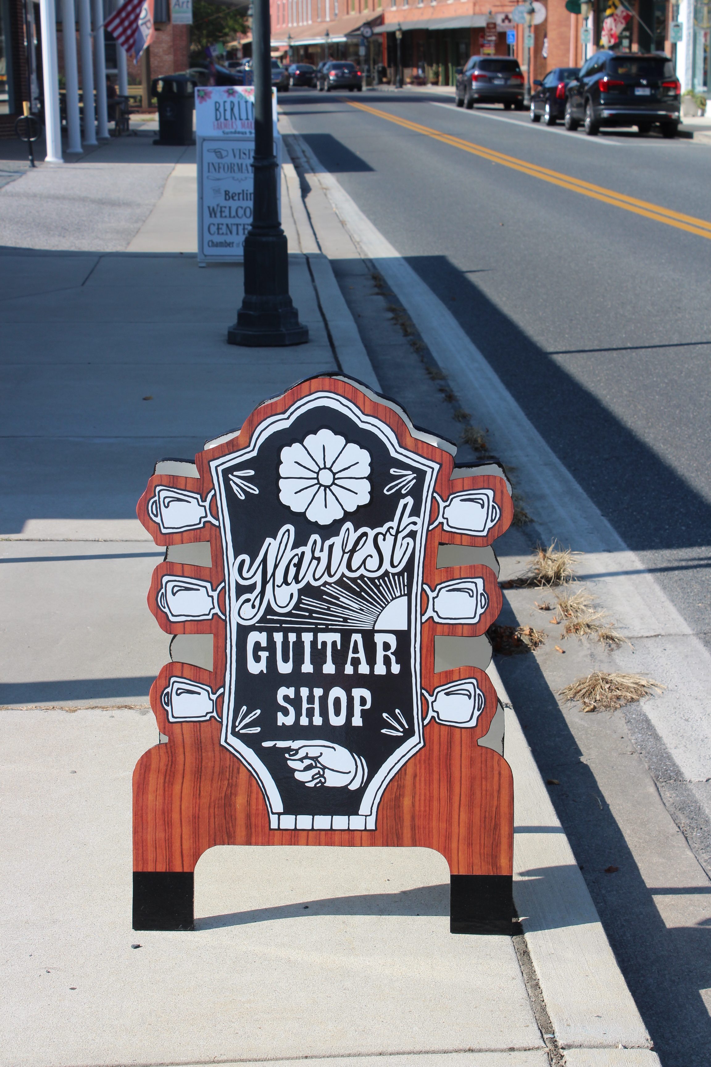 Historic District Commission Oks Harvest Guitar Shop Sign Worcester