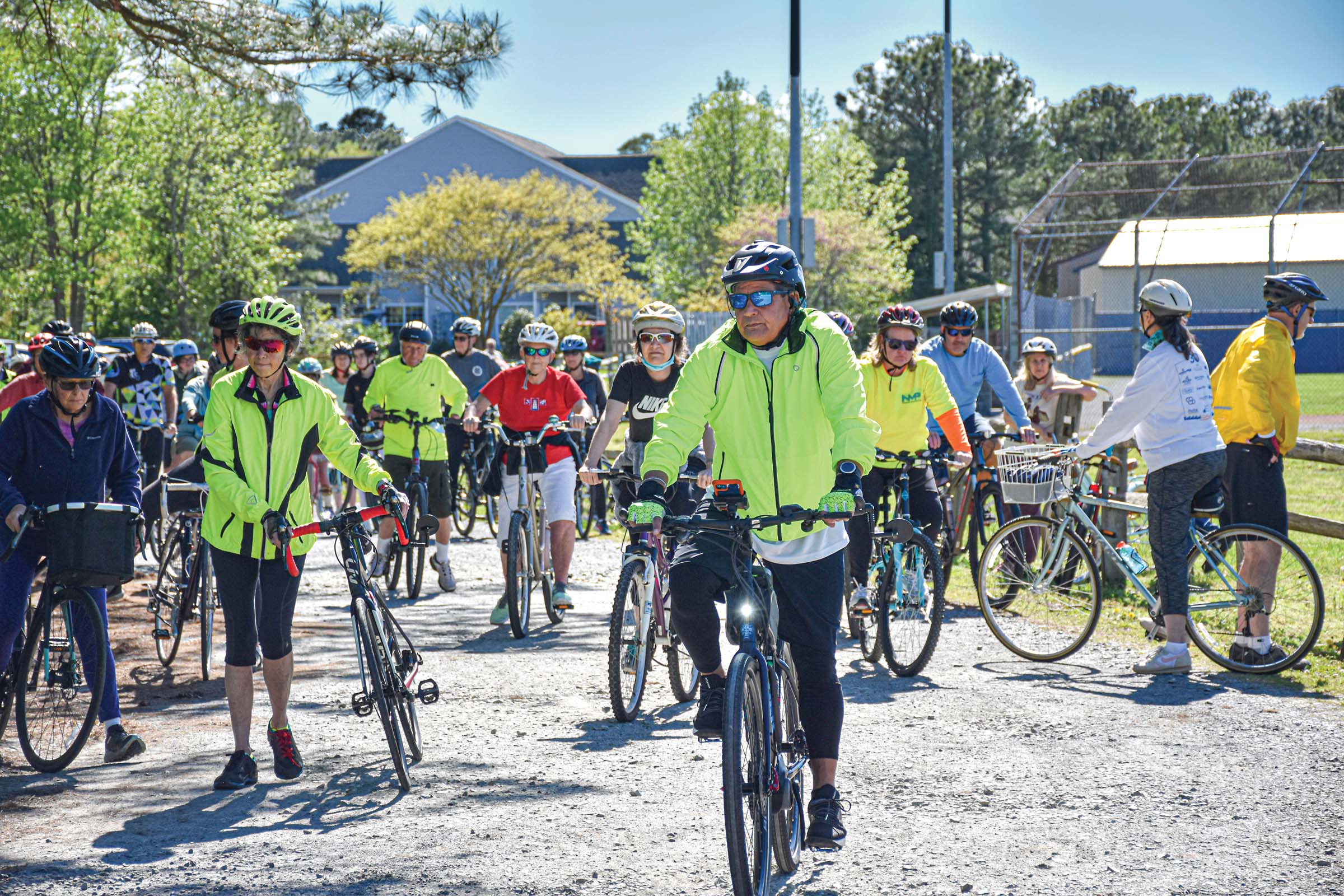 Community bike ride in Pines well attended - Worcester County News ...