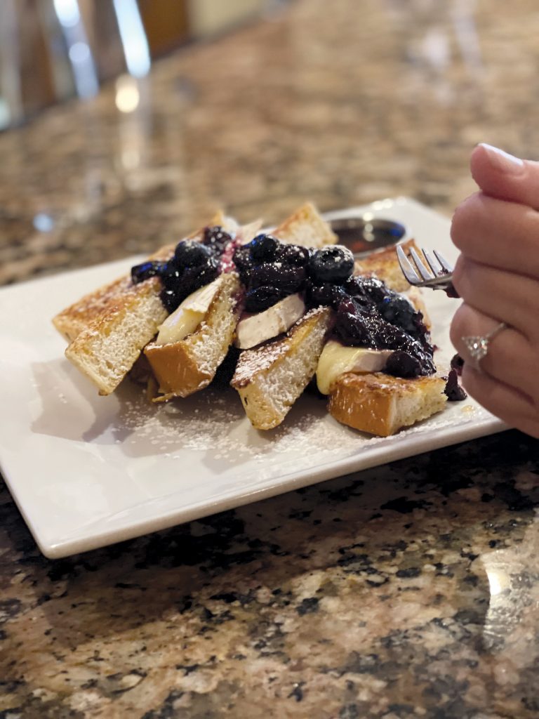 French toast with berry compote and brie - Worcester County News ...