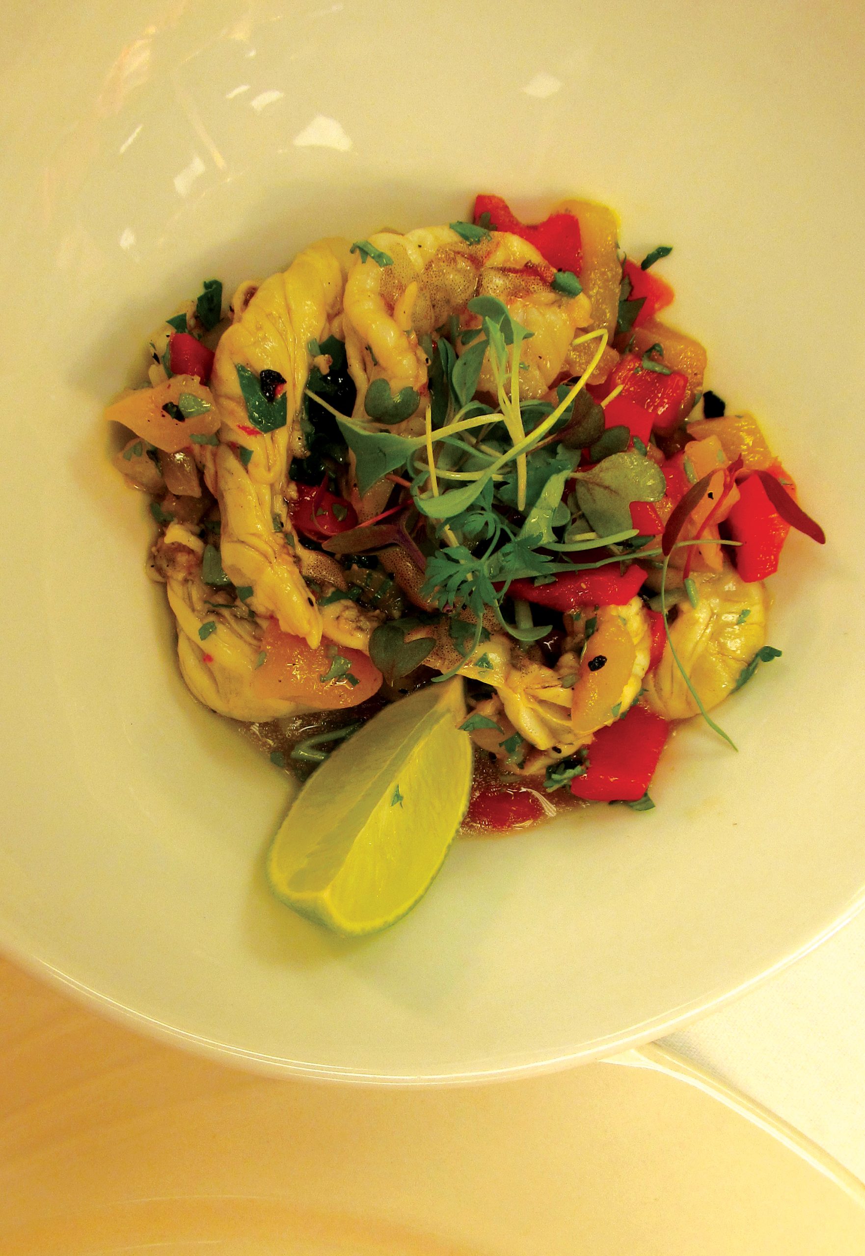 Ceviche, tostones and mango coulis recipe - Worcester County News ...