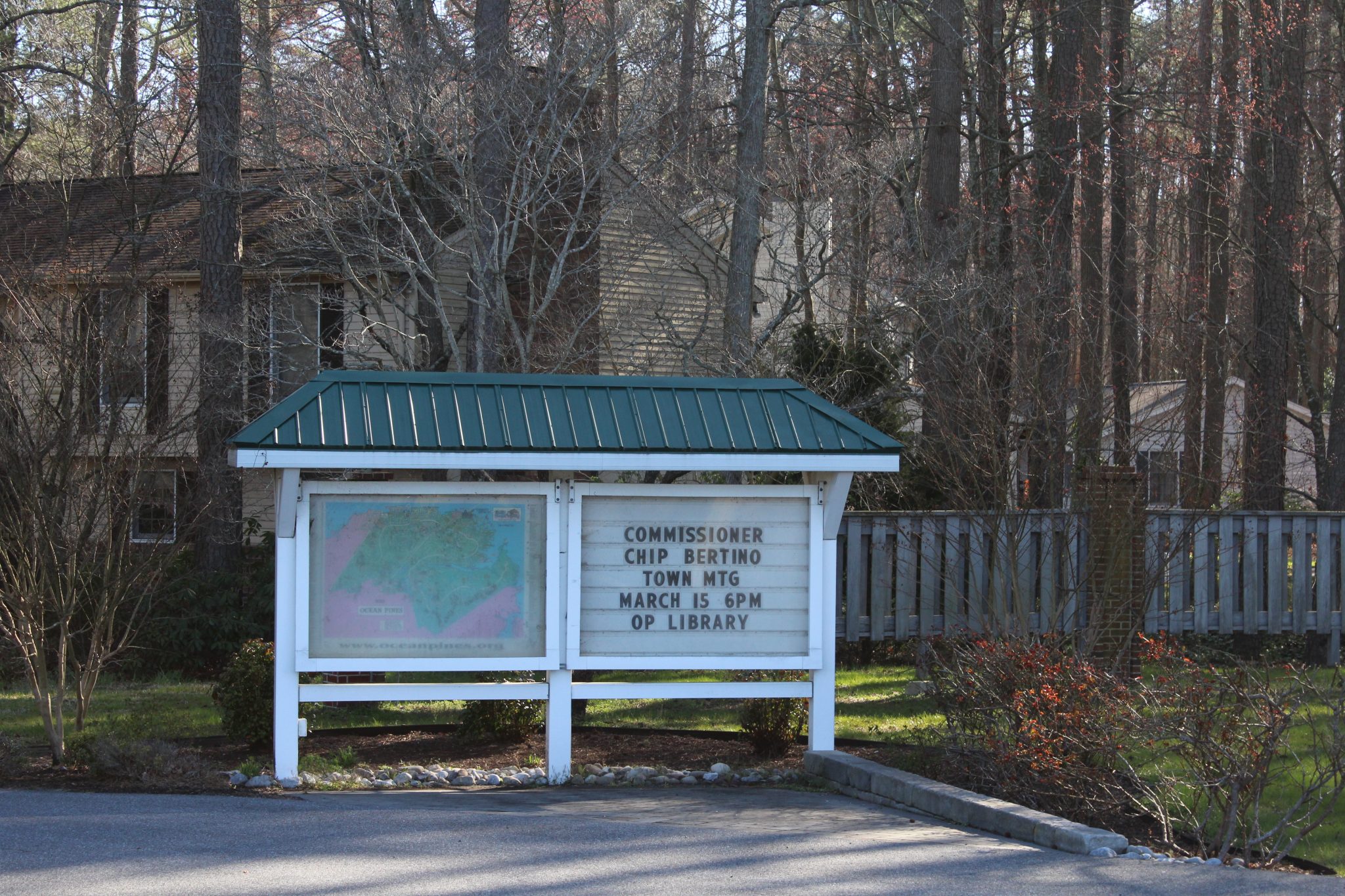 Electronic signs proposed for OP North Gate entrance - Worcester County ...