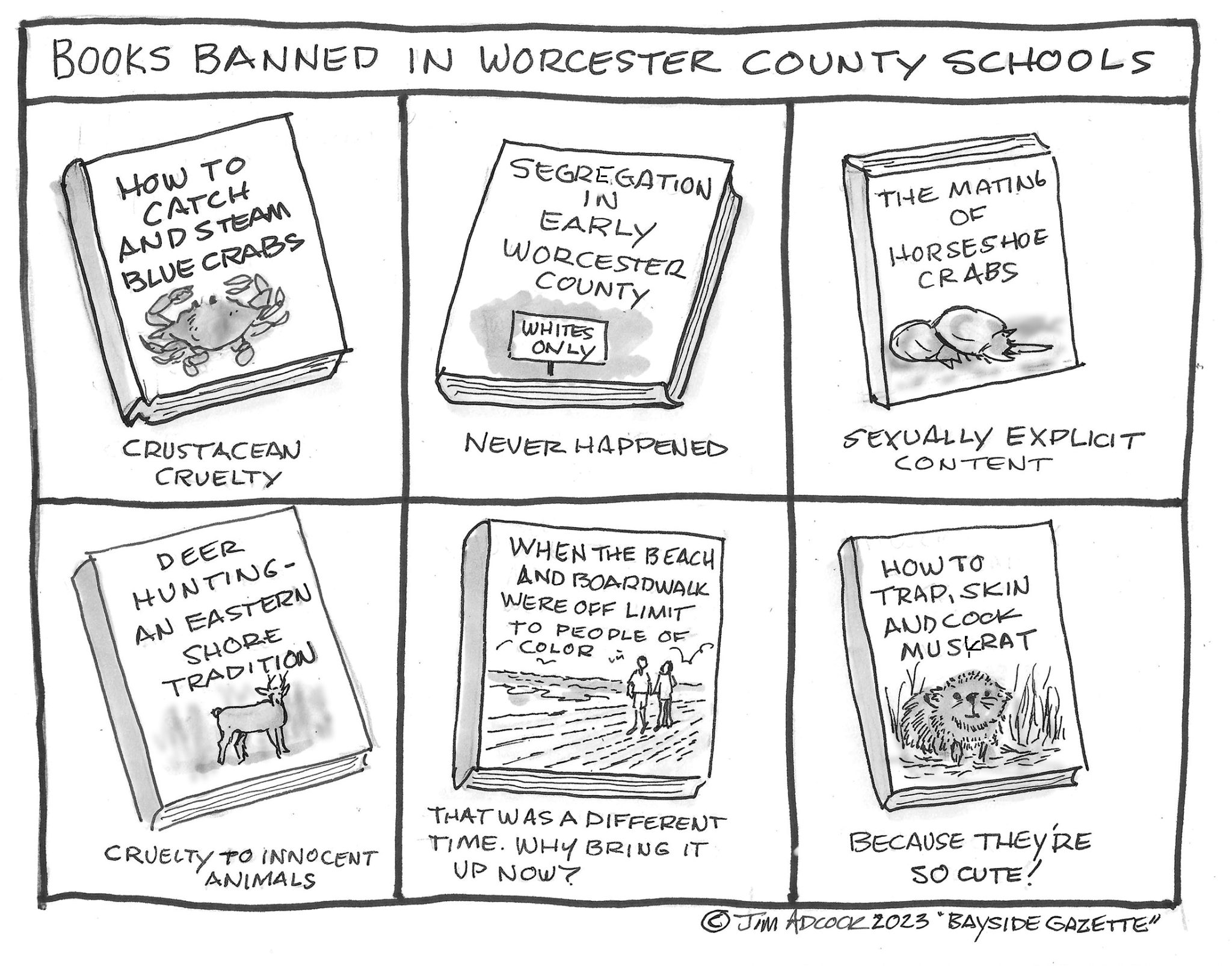 Gazette Cartoon Worcester County News Bayside Gazette
