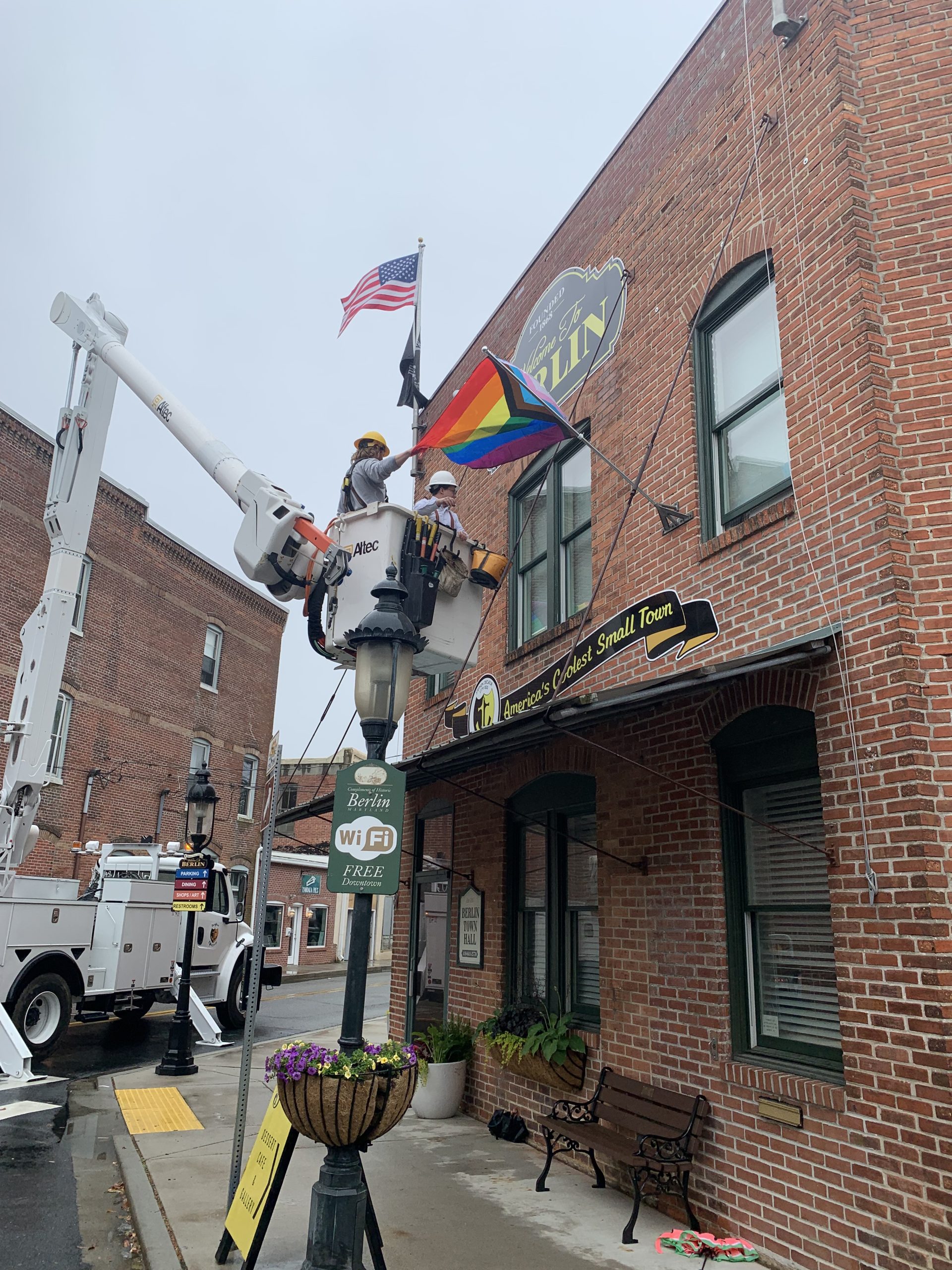 Berlin celebrates first Pride Day with flags, proclamation - Worcester ...