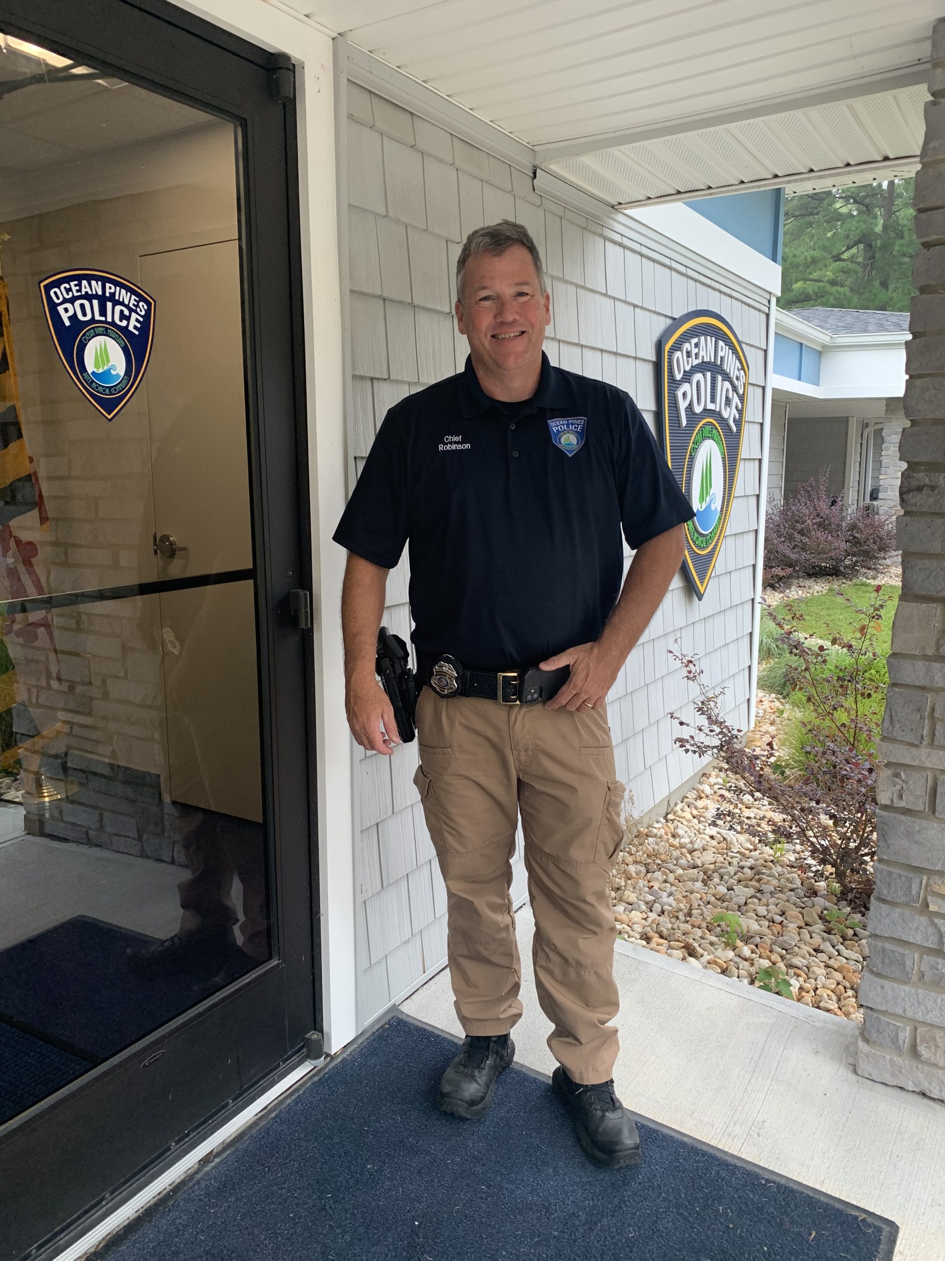 Ocean Pines Welcomes New Chief Of Police Tim Robinson Worcester