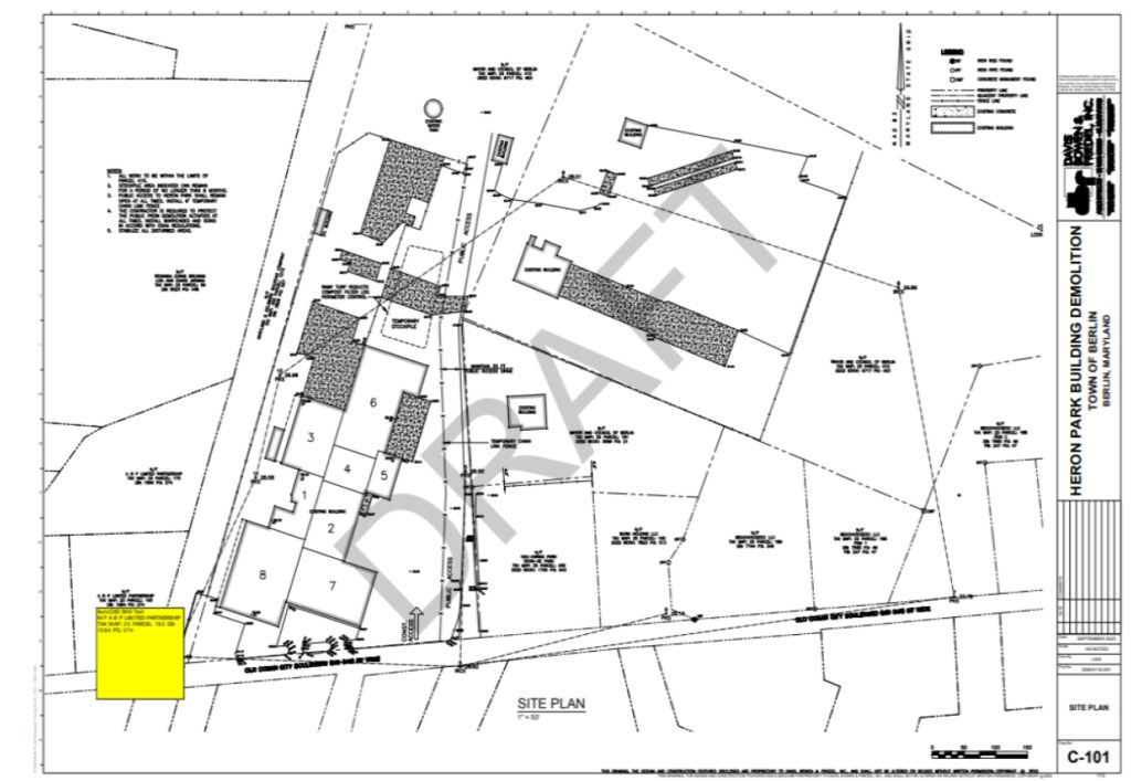 Berlin ready to bid Tyson demo project - Worcester County News Bayside ...