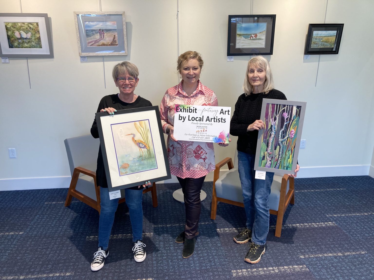 Local artists displaying work at Worcester County Library through May ...