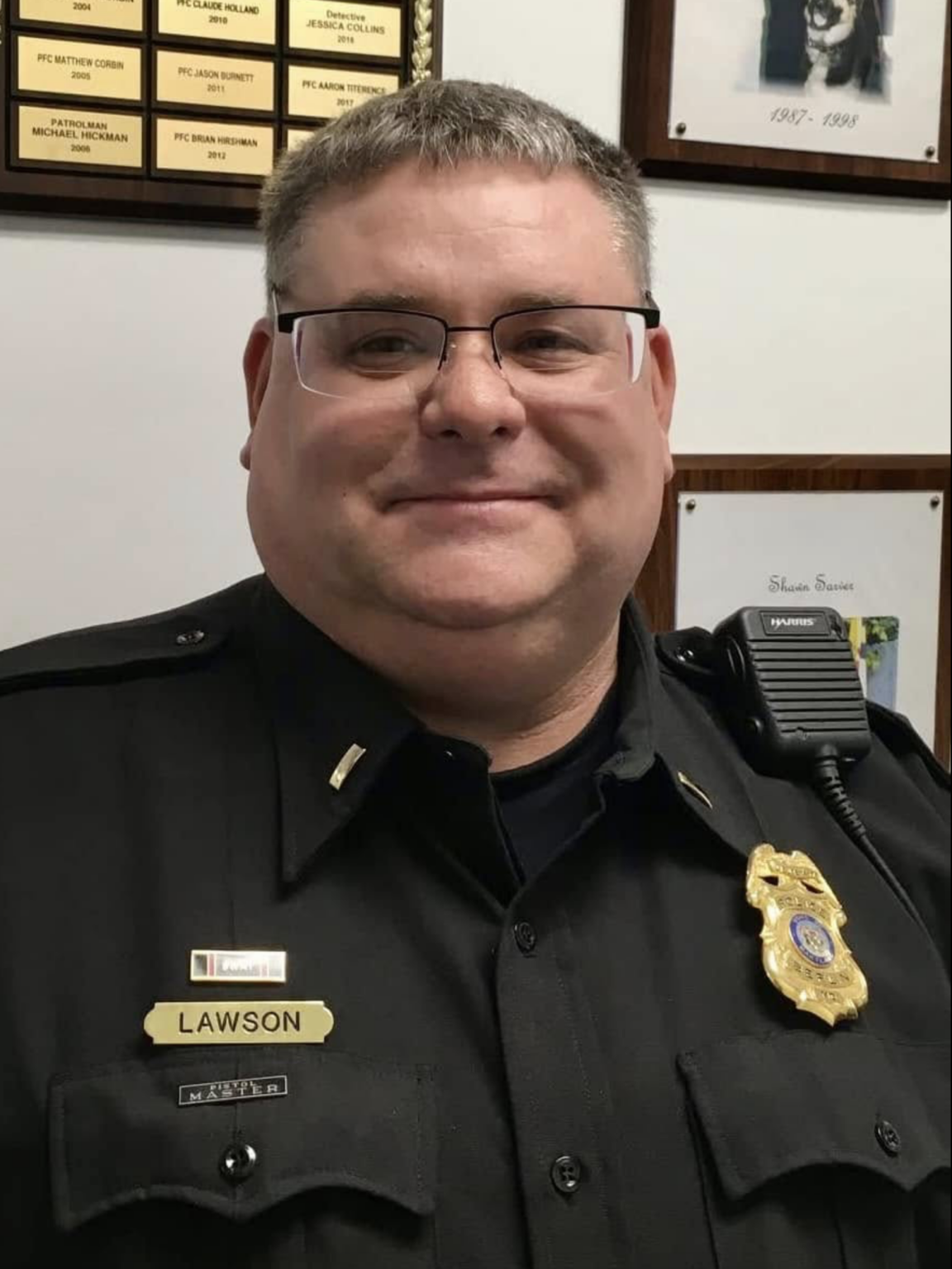 Former officer for town dies on way to fire; Retired cop J.D. Lawson ...